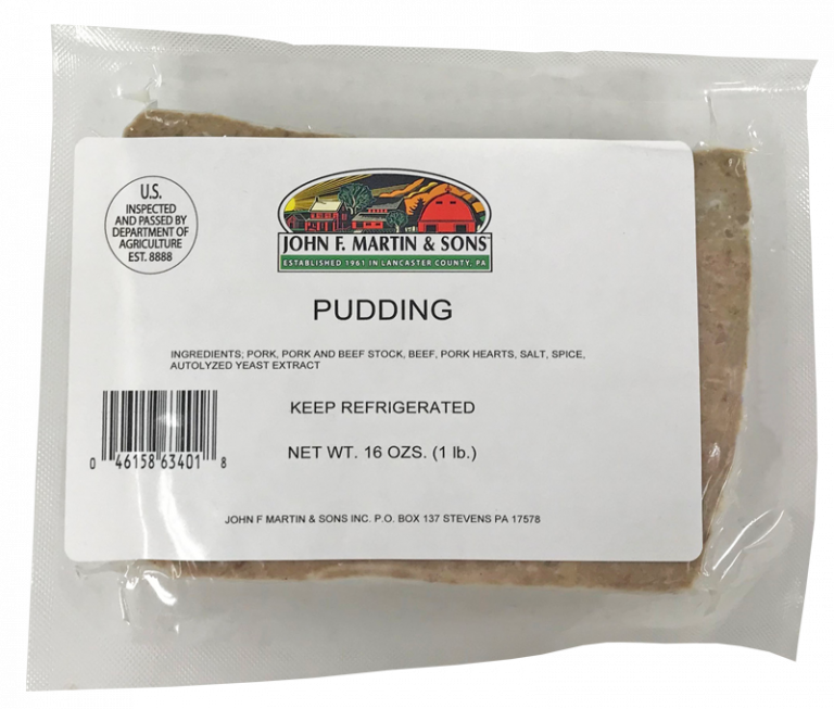 Pan Pudding | John F. Martin & Sons