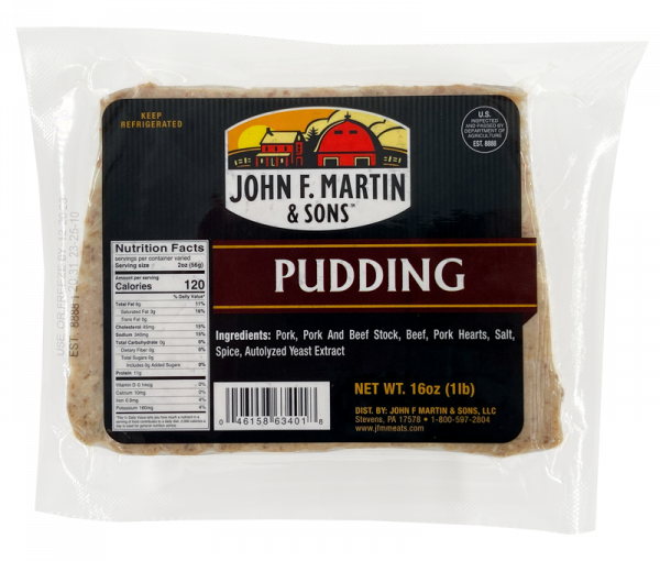 Pan Pudding | John F. Martin & Sons