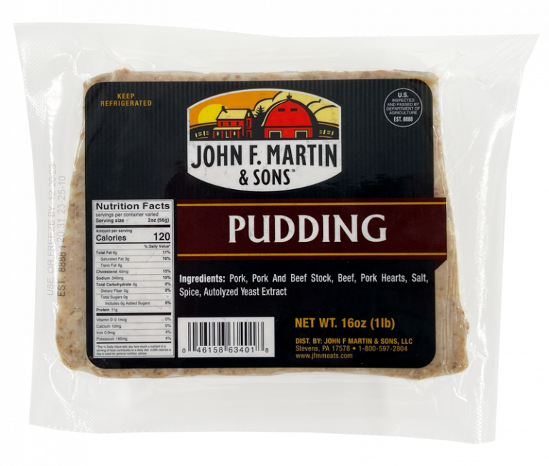 Pan Pudding | John F. Martin & Sons