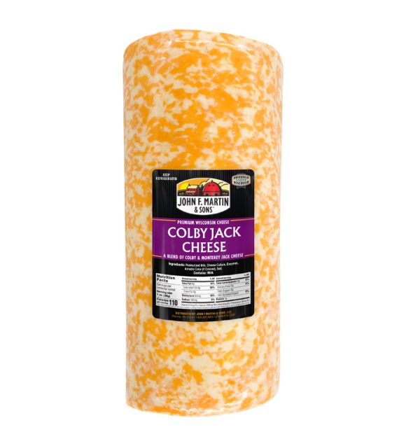 Marble Colby Jack Longhorn Cheese | John F. Martin & Sons