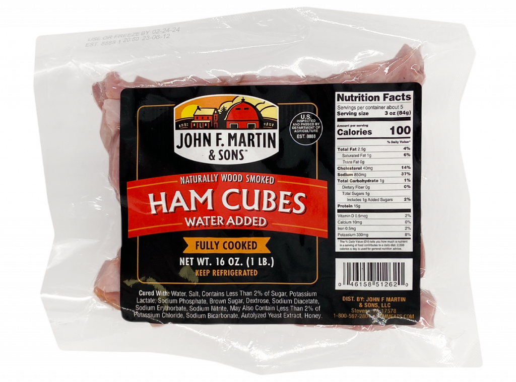 Ham Cubes | John F. Martin & Sons