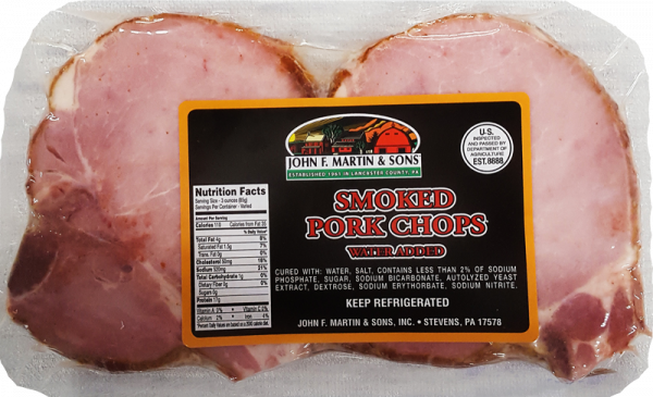 Smoked Pork Chops | John F. Martin & Sons